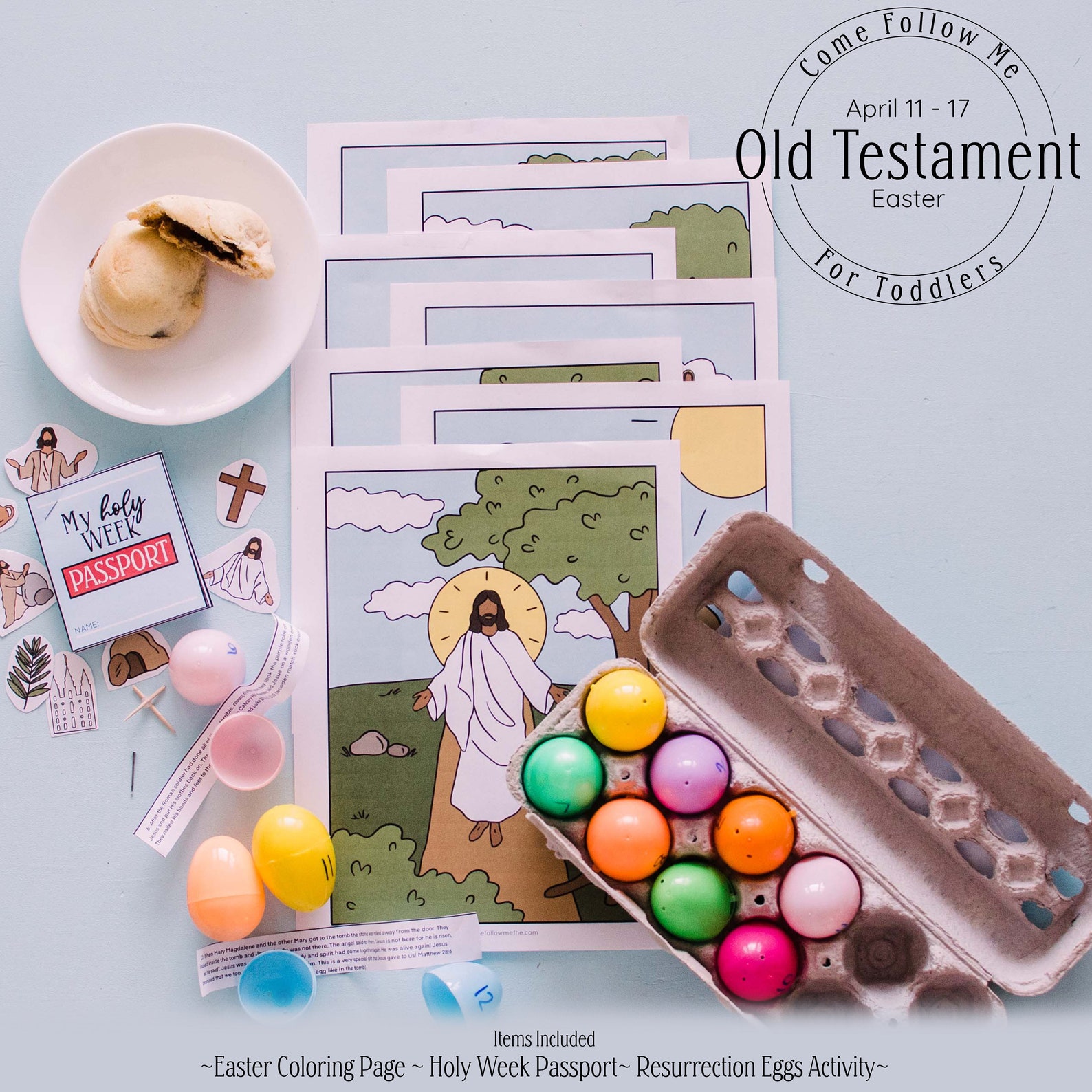 Come Follow Me Primary 2022 TODDLER: Old Testament Lesson 16 | Etsy