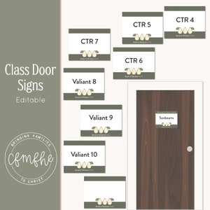 Book of Mormon 2024 Primary Class Signs // LDS Primary, Primary ...