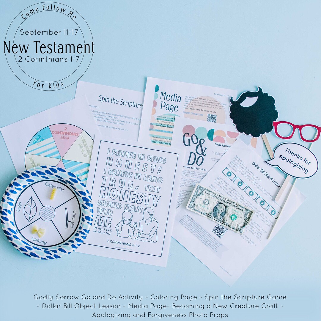 Come Follow Me Primary 2023 ELEMENTARY: New Testament Lesson 38 Sept 11 ...