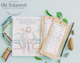 Come Follow Me Primary 2022 TODDLER: Old Testament Lesson 33 - Etsy