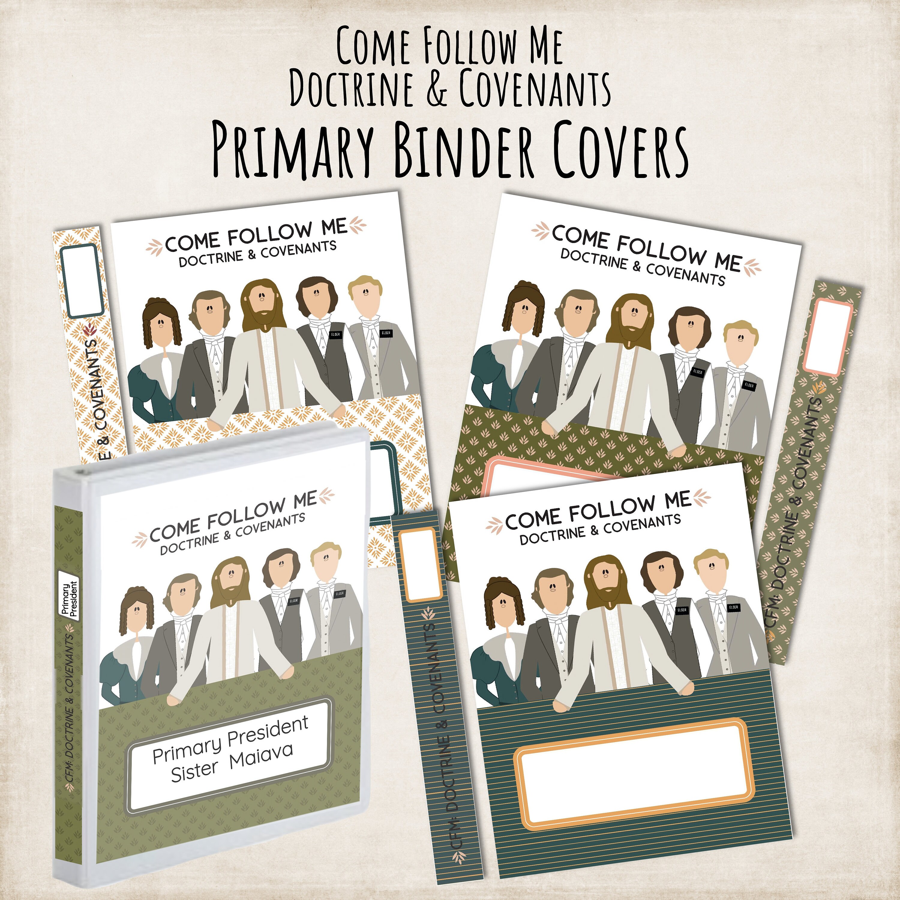 D&C 2021 Primary Presidency Bundle - Etsy