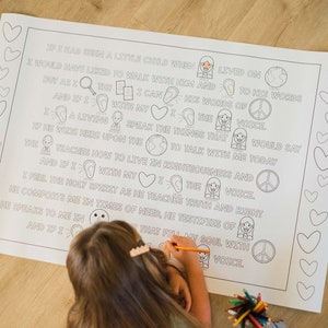 4 General Conference Giant Coloring Pages //LDS General Conference, Oct ...