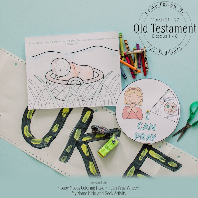 Come Follow Me Primary 2022 TODDLER: Old Testament Lesson 13 - Etsy