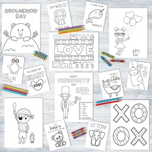 Ultimate Coloring Page Bundle // Coloring Pages, Holiday Coloring Page ...