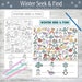 Winter Boredom Buster Bundle // Kids Activities, Word Search, This or ...