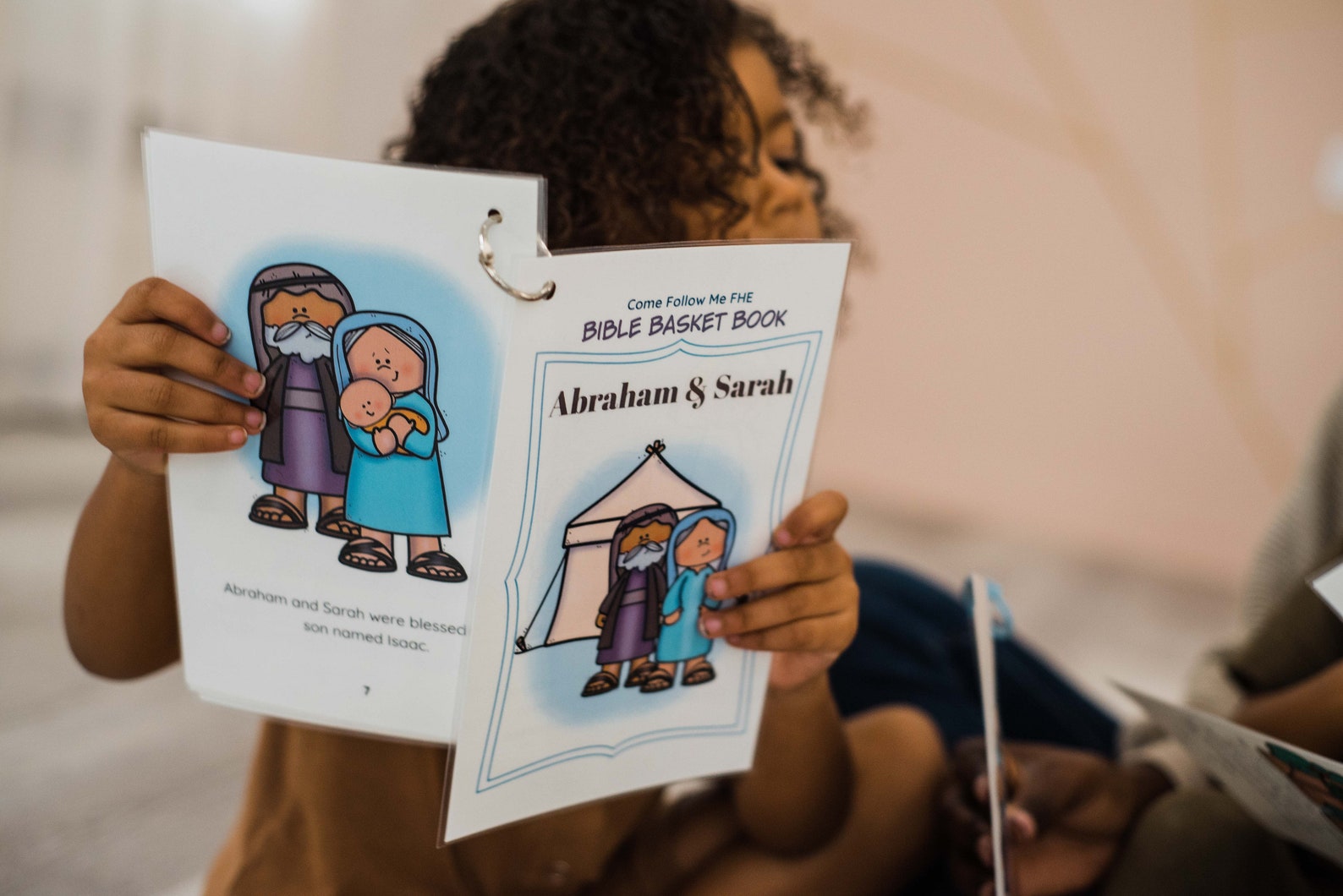 Abraham and Sarah Bible Basket Book // 2022 Primary Come - Etsy