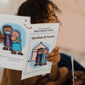 Abraham and Sarah Bible Basket Book // 2022 Primary, Come Follow Me ...