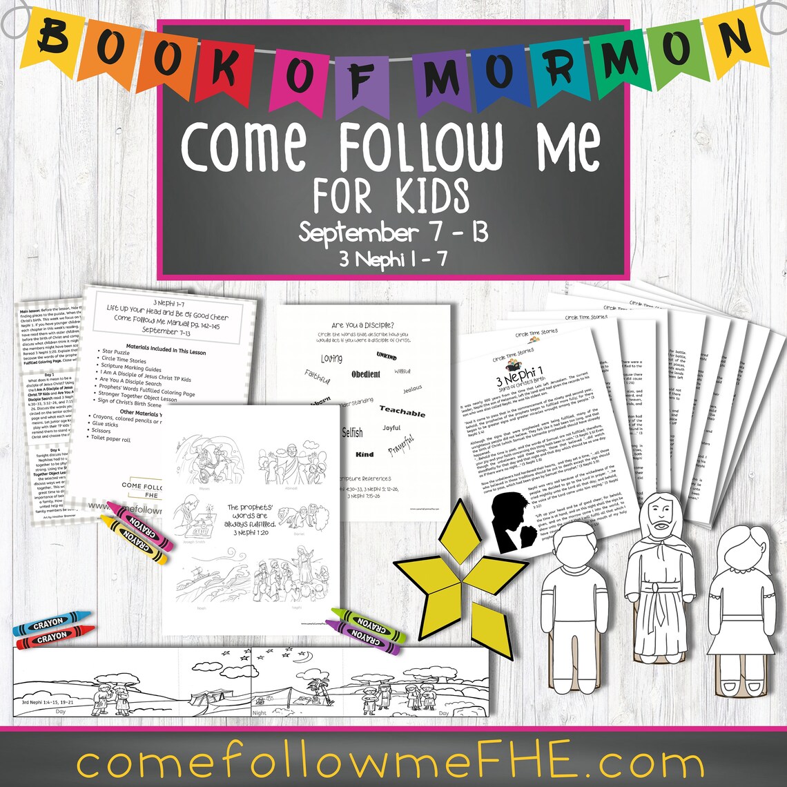 Come Follow Me September 2020 // Book of Mormon Lesson 36 | Etsy