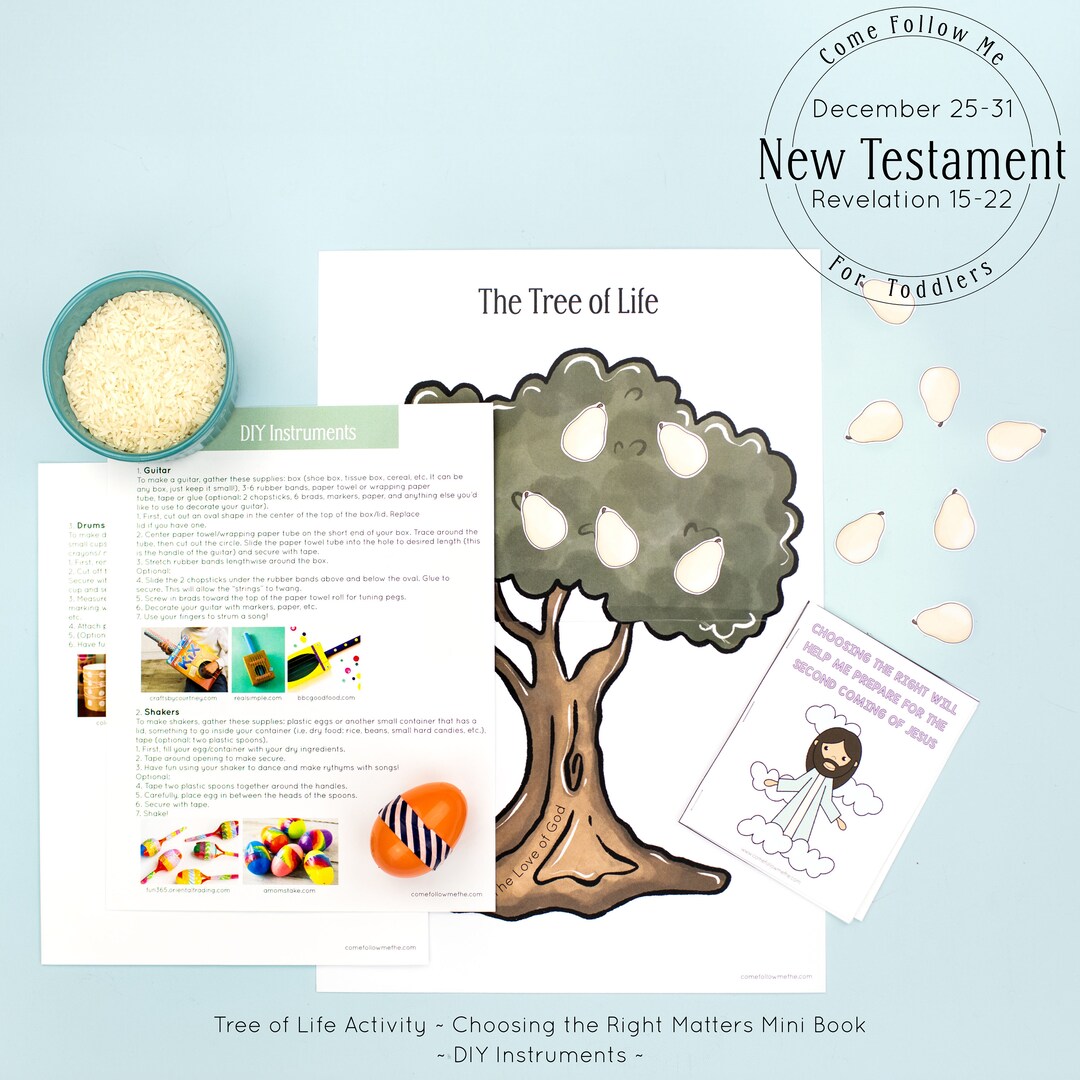 Come Follow Me Primary 2023 TODDLER: New Testament Lesson 53 Dec 25-31 ...