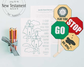 Come Follow Me Primary 2023 TODDLER: New Testament Lesson 1 - Etsy