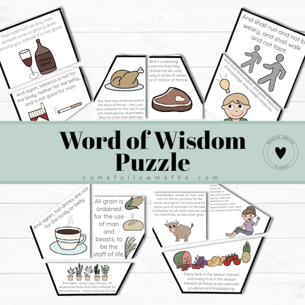 Word of Wisdom - Etsy