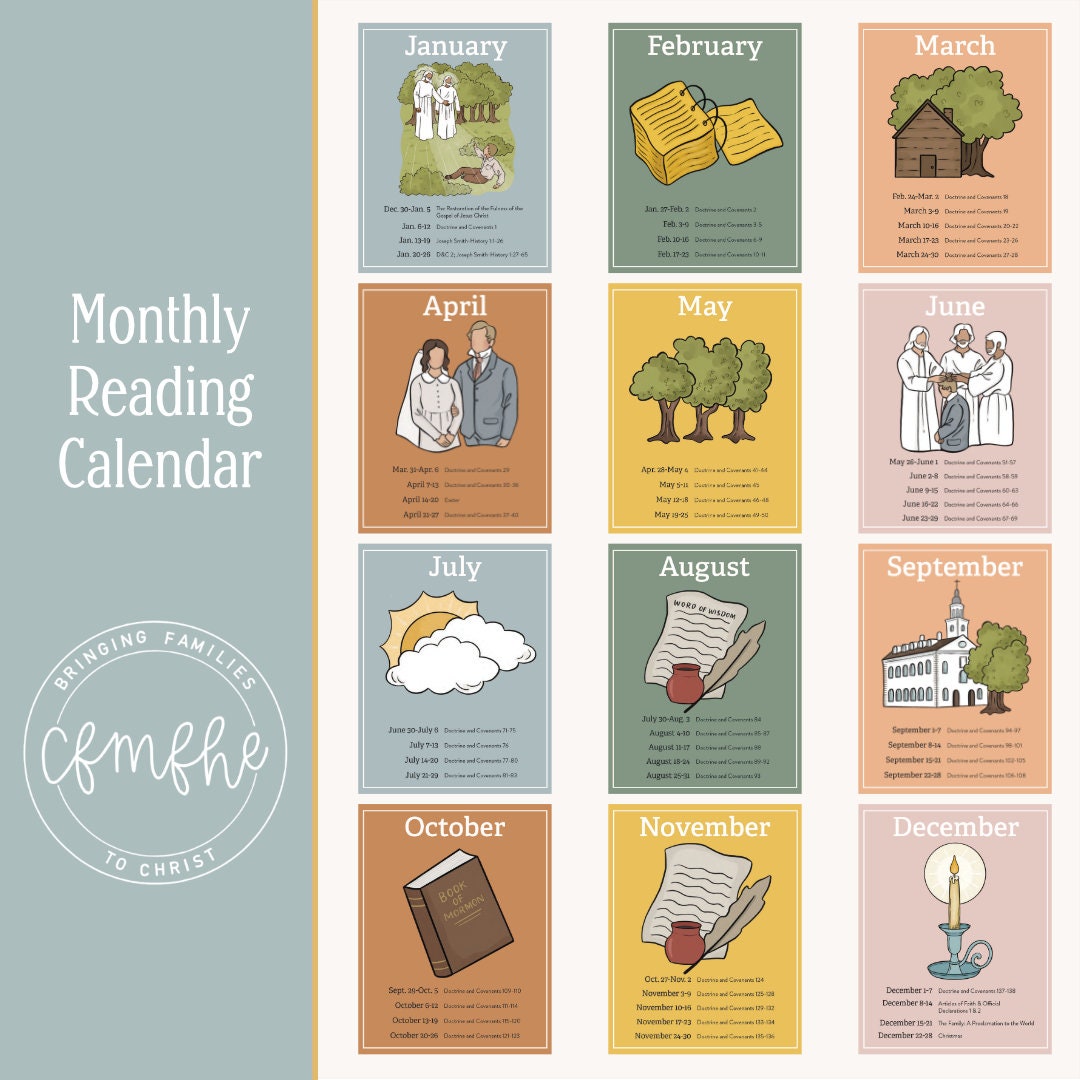 Doctrine and Covenants 2025 Primary Presidency Bundle // LDS Primary ...