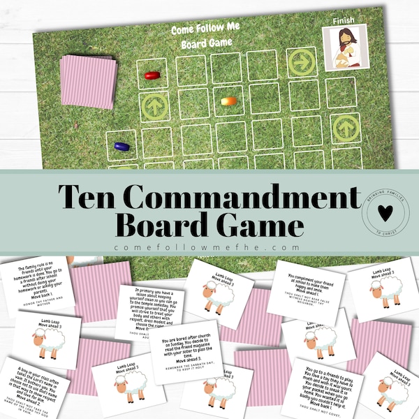 Ten Commandments Board - Etsy