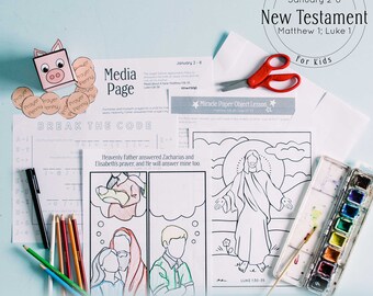 Come Follow Me Primary 2023 ELEMENTARY: New Testament Lesson - Etsy