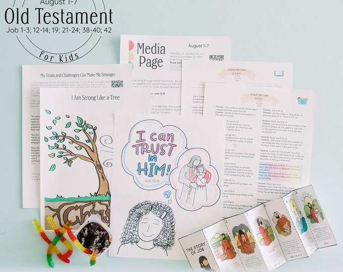 Come Follow Me Primary 2022 ELEMENTARY: Old Testament Lesson - Etsy