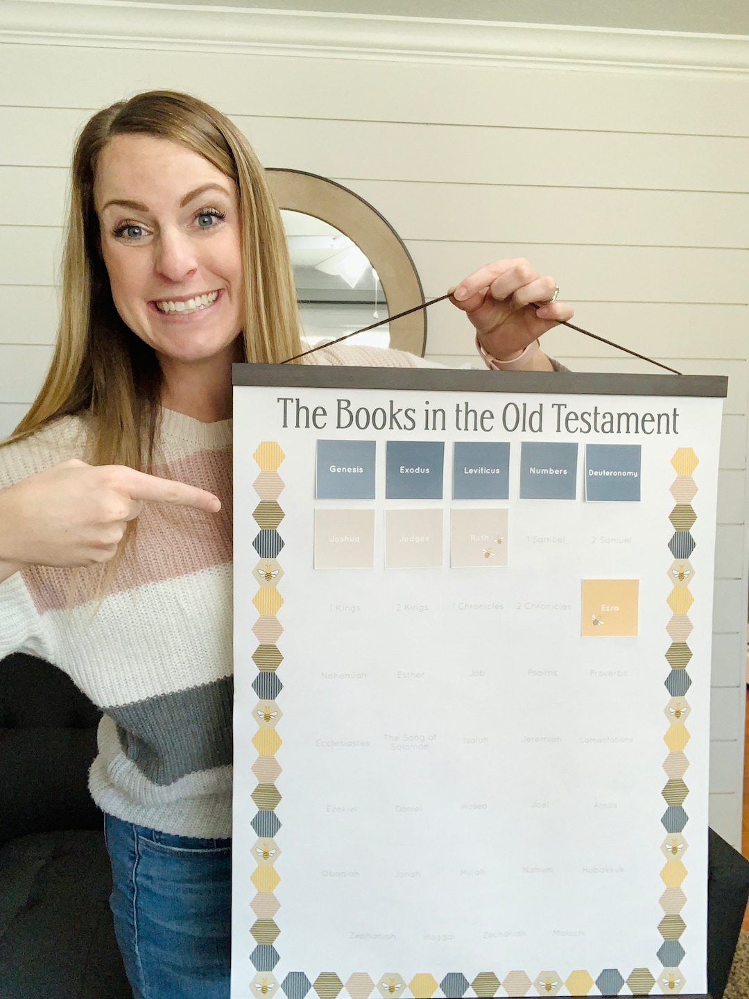 Books in the Old Testament Poster and Flipbook // Old Testament 2022 ...