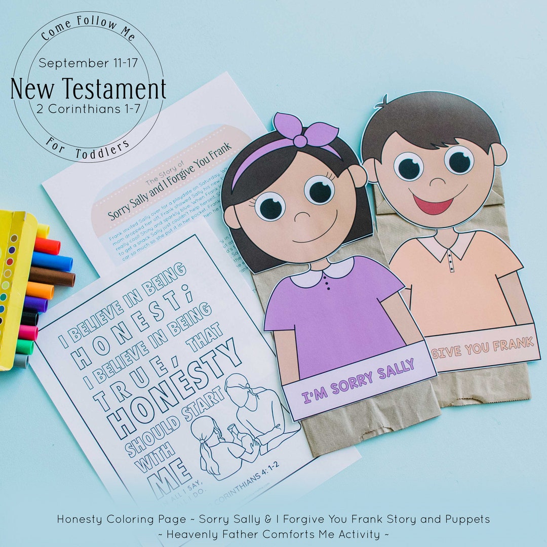 Come Follow Me Primary 2023 TODDLER: New Testament Lesson 38 Sept 11 ...