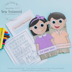 Come Follow Me Primary 2023 TODDLER: New Testament Lesson 38 Sept 11 ...