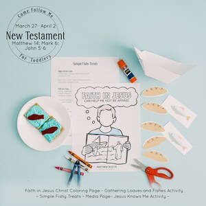 Come Follow Me Primary 2023 TODDLER: New Testament Lesson 14 Mar 27 ...