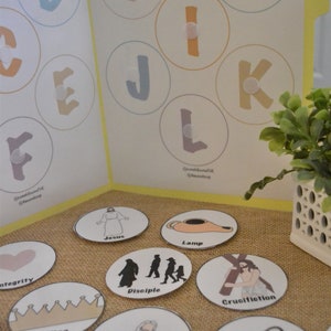 New Testament Abc's File Folder Game - Etsy