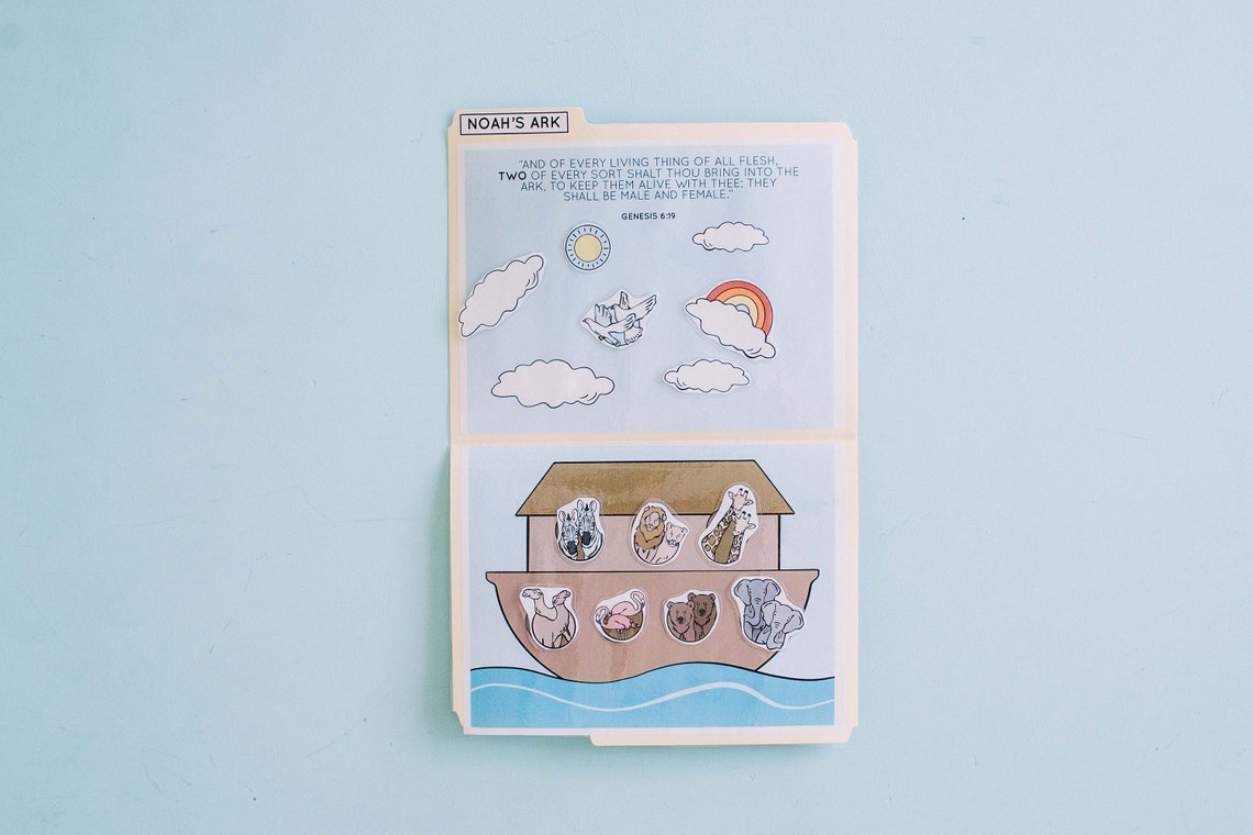 Old Testament File Folder Games // Old Testament Study Old - Etsy