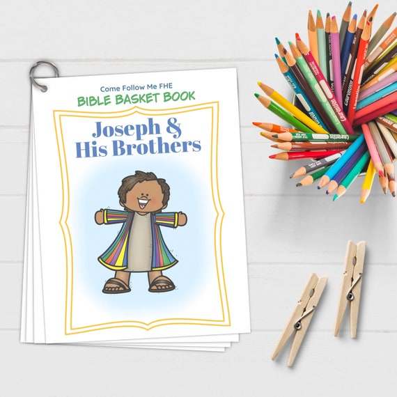 Joseph and His Brothers Bible Basket Book - Etsy