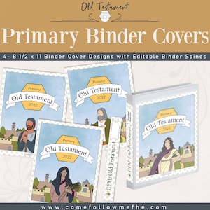 Old Testament 2022 Complete Primary Bundle - Etsy