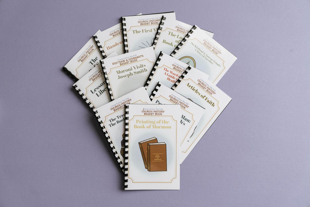 Church History Basket Books Bundle // Doctrine and Covenants Study ...