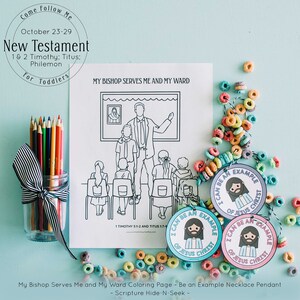 Come Follow Me Primary 2023 TODDLER: New Testament Lesson 44 October 23 ...