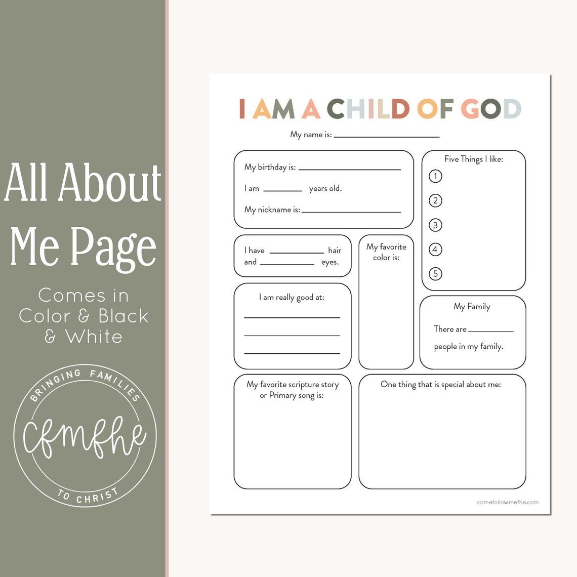 Book of Mormon Primary Presidency Bundle//lds Primary, Primary Presidency, Primary 2024, Book of ...
