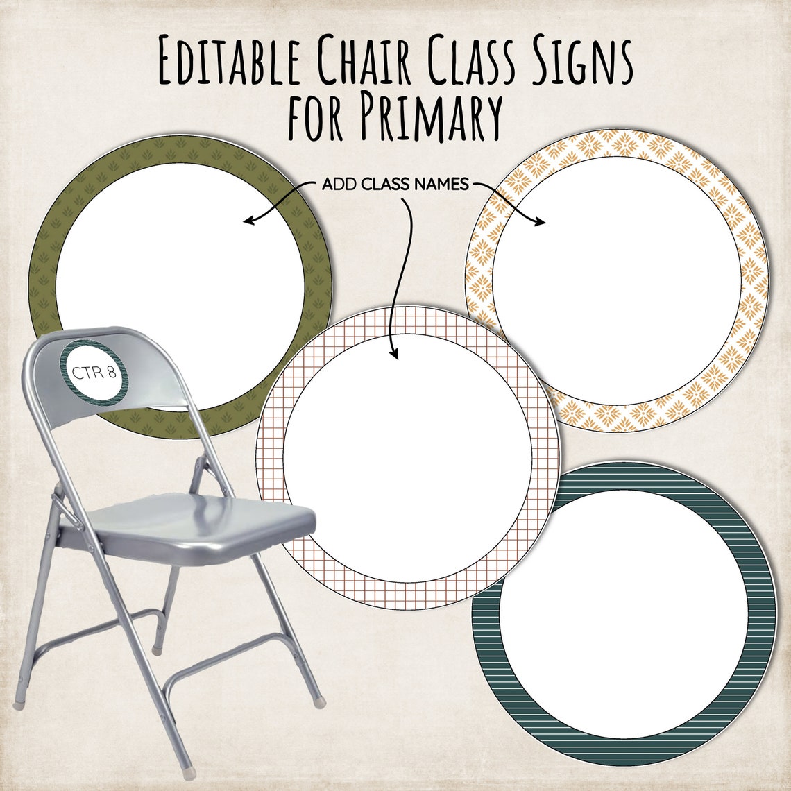 D&C 2021 Primary Class Signs - Etsy