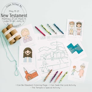 Come Follow Me Primary 2023 TODDLER: New Testament Lesson 21 May 15 ...
