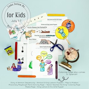 Come Follow Me Primary 2024 ELEMENTARY: Book of Mormon Lesson 27 July 1 ...