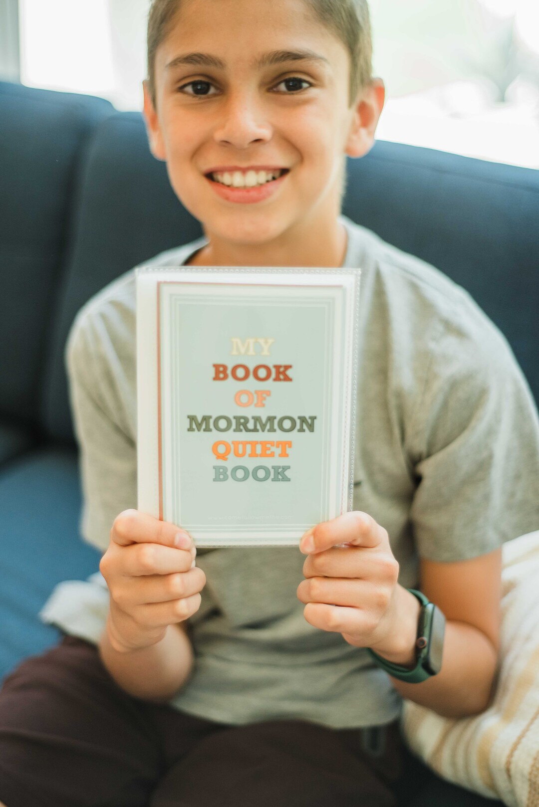 Book of Mormon Quiet Book // Book of Mormon, Quiet Activity, Sacrament ...