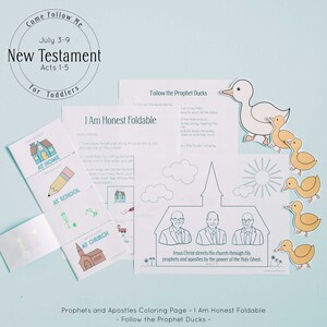 Come Follow Me Primary 2023 TODDLER: New Testament Lesson 28 July 3 ...