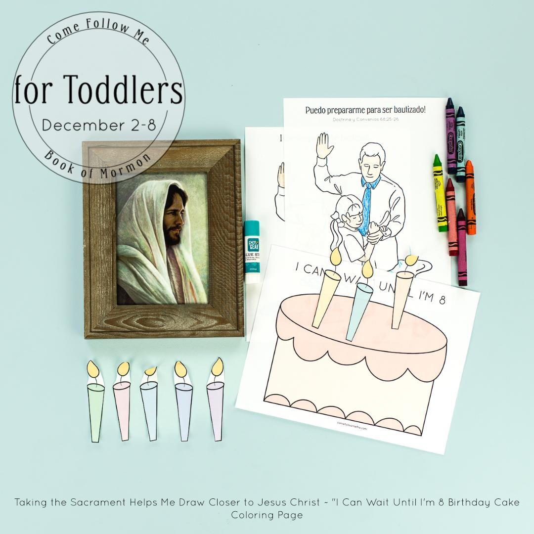 Come Follow Me Primary 2024 TODDLER: Book of Mormon Lesson 49 Dec 2-8 ...