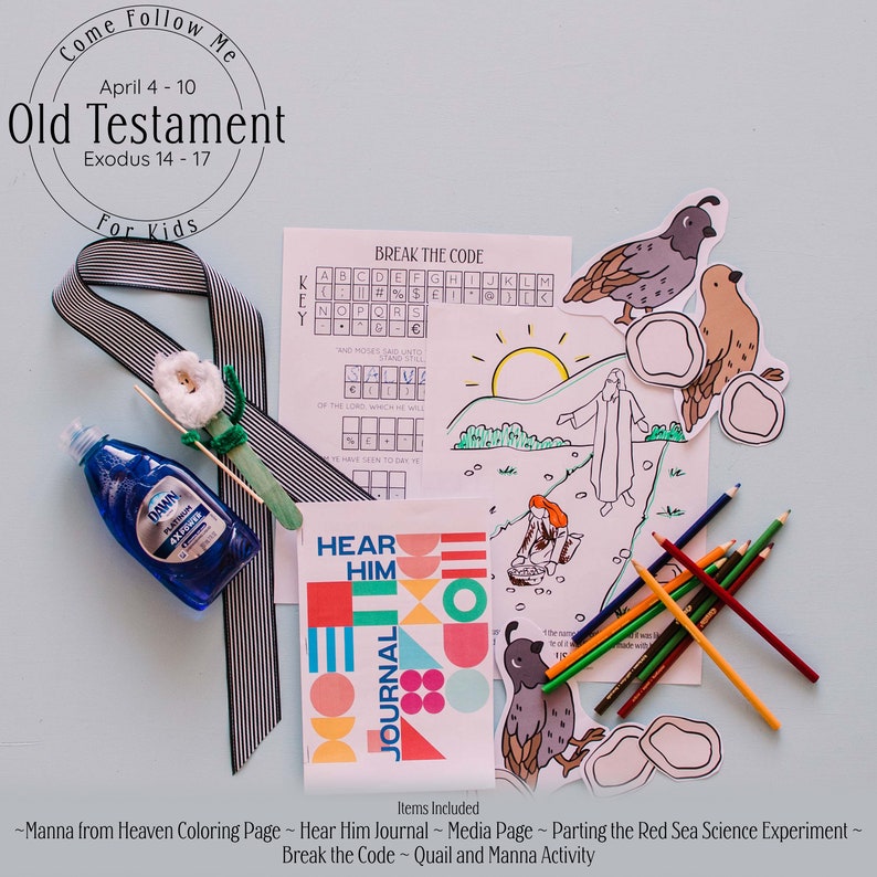 Come Follow Me Primary 2022 ELEMENTARY: Old Testament Lesson - Etsy
