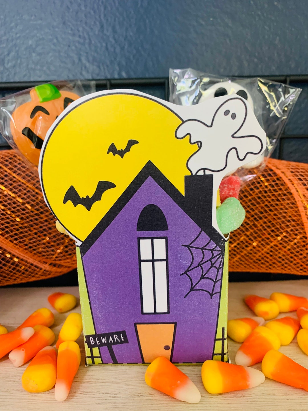 Halloween 3D Haunted House - Etsy