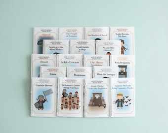 Books in the Book of Mormon Flipbook // Book of Mormon 2024, Primary ...