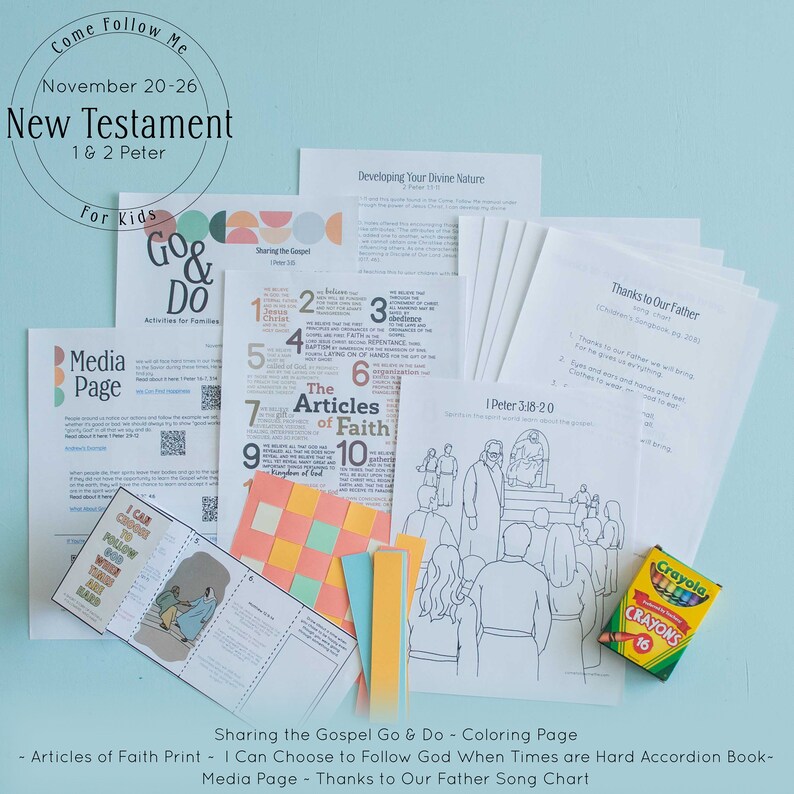 Come Follow Me Primary 2023 ELEMENTARY: New Testament Lesson 48 ...