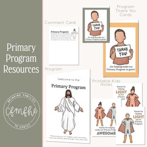 Book of Mormon Primary Presidency Bundle//lds Primary, Primary ...