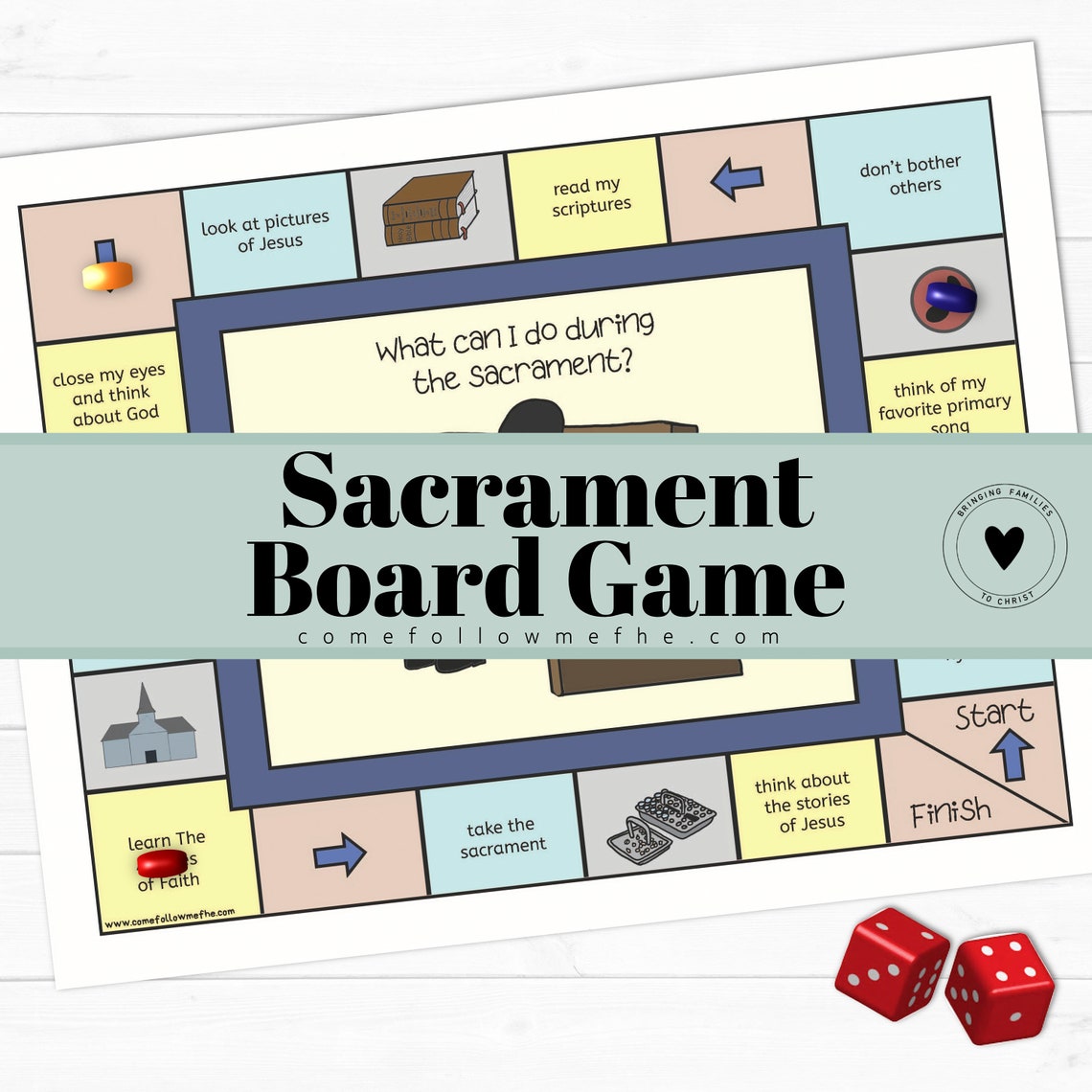 Sacrament Board Game - Etsy