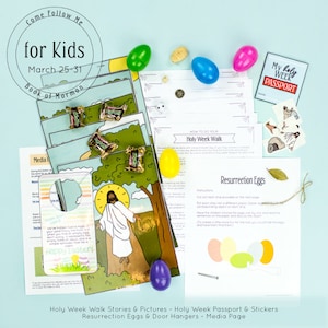 Come Follow Me Primary 2024 ELEMENTARY: Book of Mormon Lesson 13 March ...