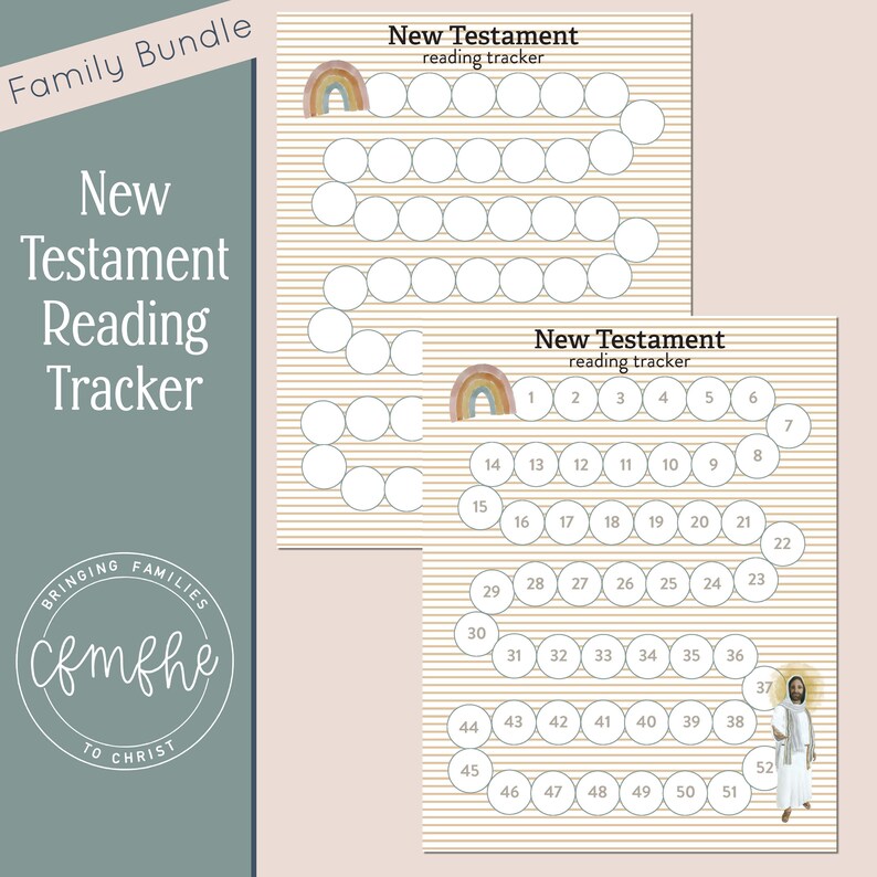 New Testament 2023 Family Bundle // Family Home Evening Come - Etsy
