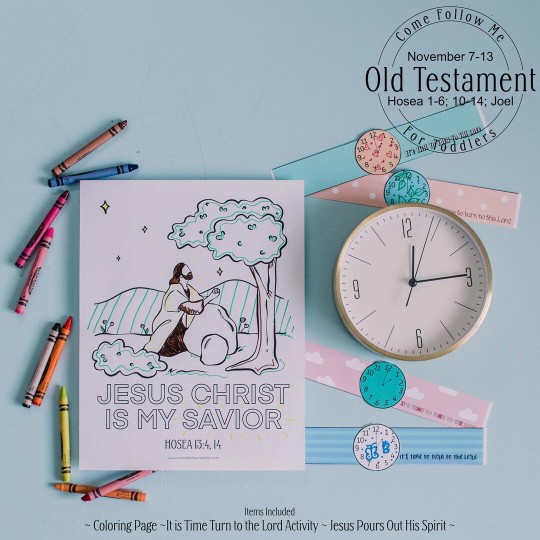 Come Follow Me Primary 2022 TODDLER: Old Testament Lesson 46 Nov 7 ...