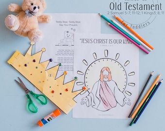 Come Follow Me Primary 2022 TODDLER: Old Testament Lesson 30 - Etsy
