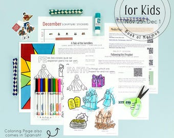 Come, Follow Me 2024 - Primary Lesson 48 - Book of Mormon - Etsy