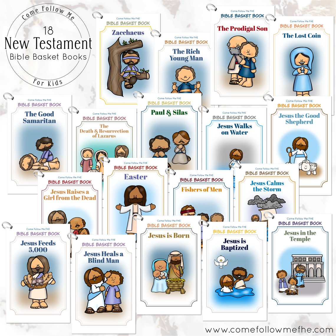 New Testament Bible Basket Books Bundle // New Testament - Etsy