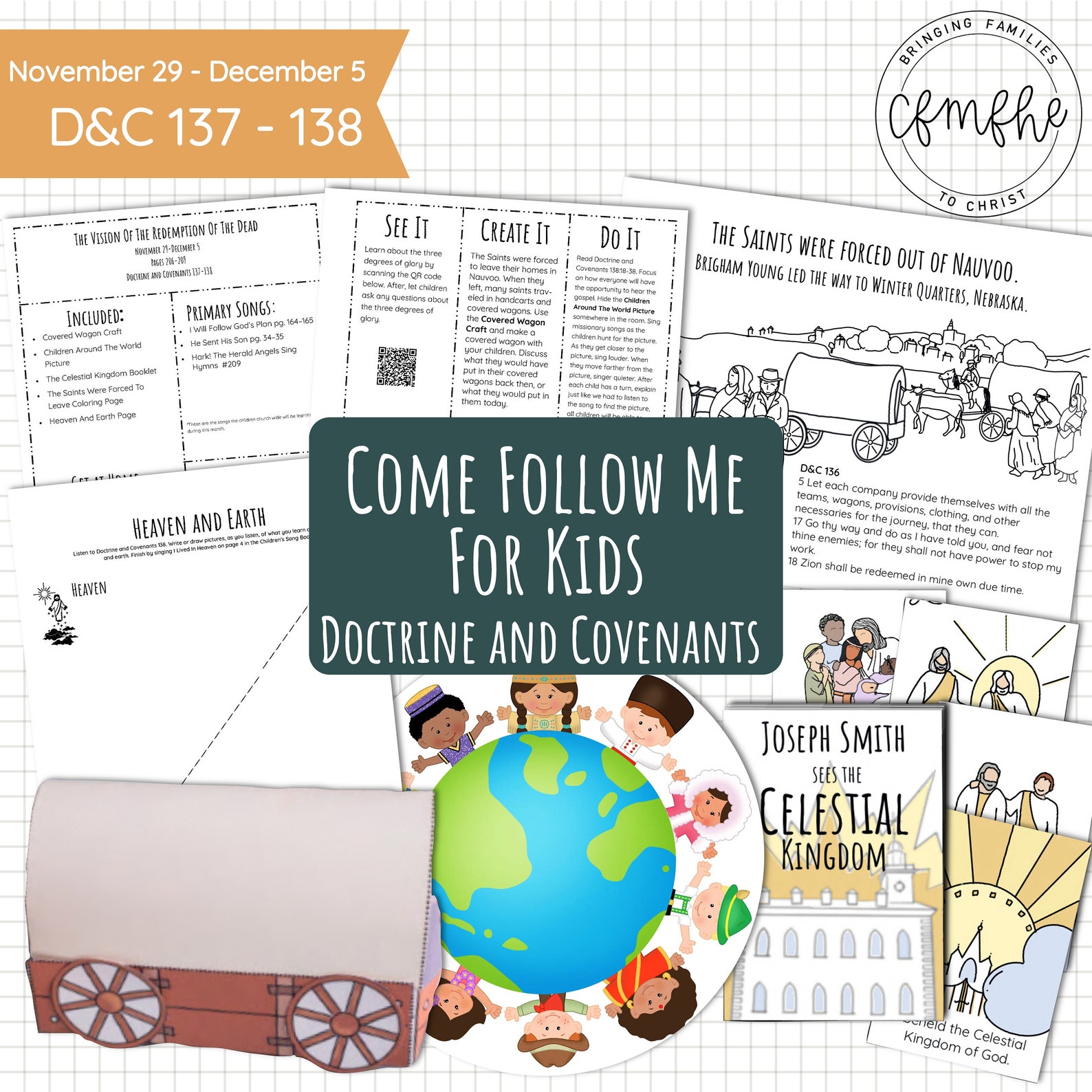 Come Follow Me 2021 STANDARD: D&C Lesson 49 november | Etsy