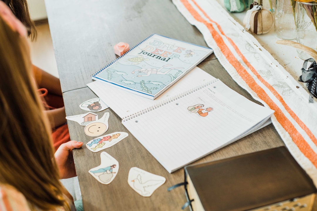 Dive Deep Journal for Families // New Testament 2023, Come Follow Me ...